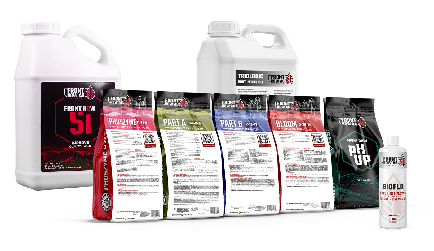 Front Row Ag | The Best Dry Soluble Nutrients for Growers